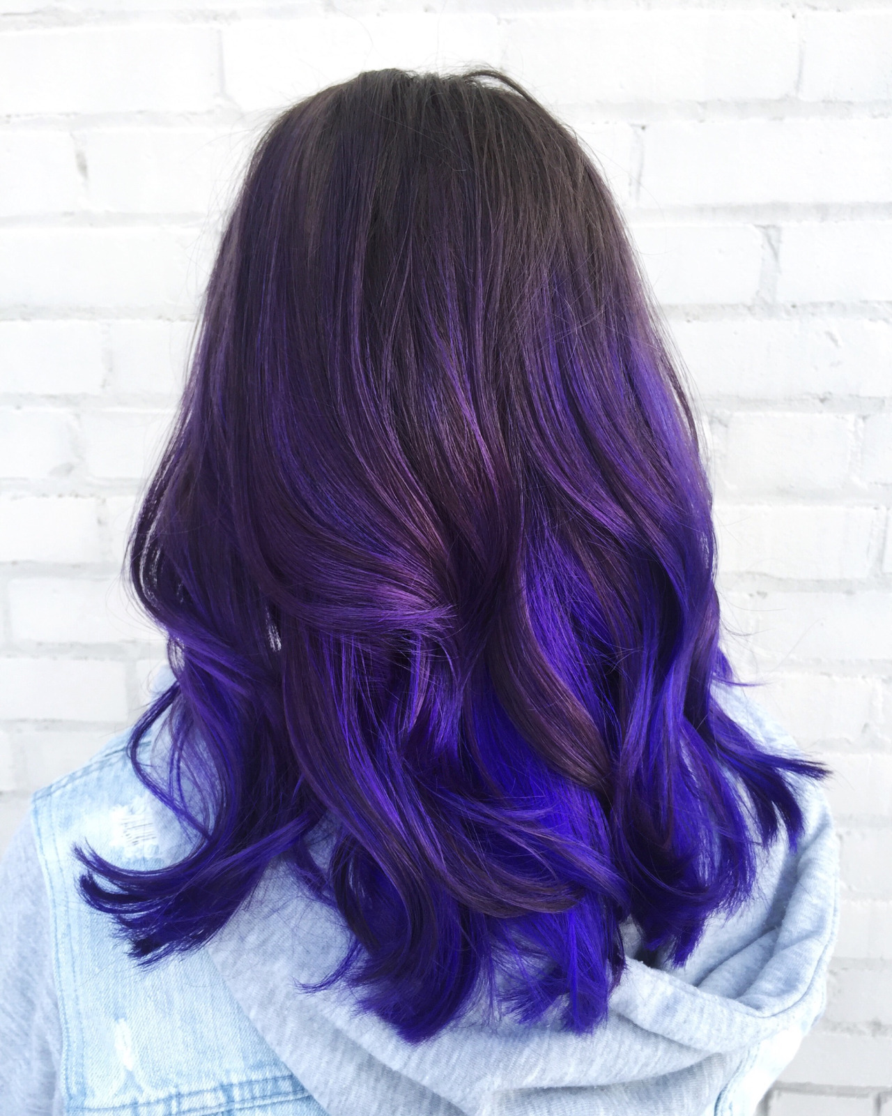 60 Trendy Ombre Hairstyles 2018 Brunette Blue Red Purple Green
