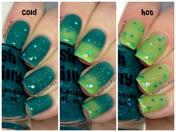 15 Color Changing Nail Inspirations - Cool Nail Art Designs 2022 - Her ...