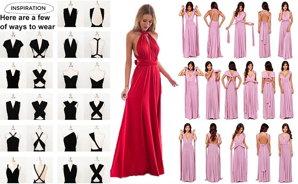 How To Wear An Infinity Dress With A Bra For A Perfect Fit - Her Style Code