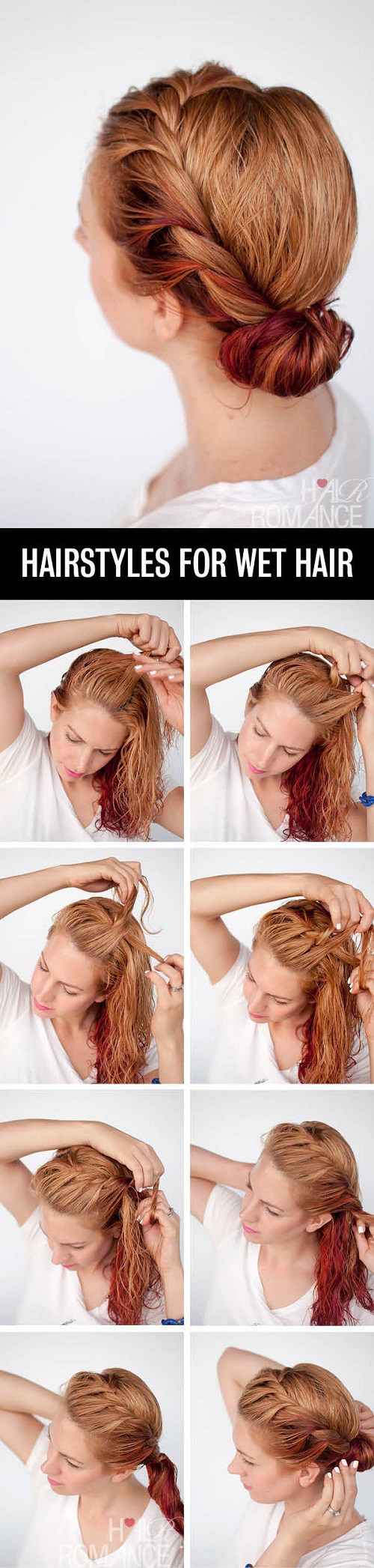 20 Easy Elegant Step-by-Step Hair Tutorials for Long & Medium Hair