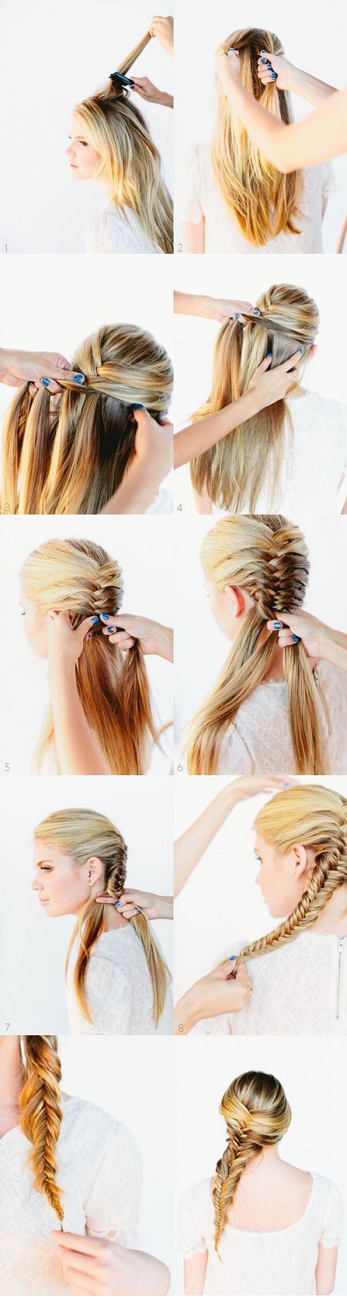 20 Easy Elegant Step-by-Step Hair Tutorials for Long & Medium Hair
