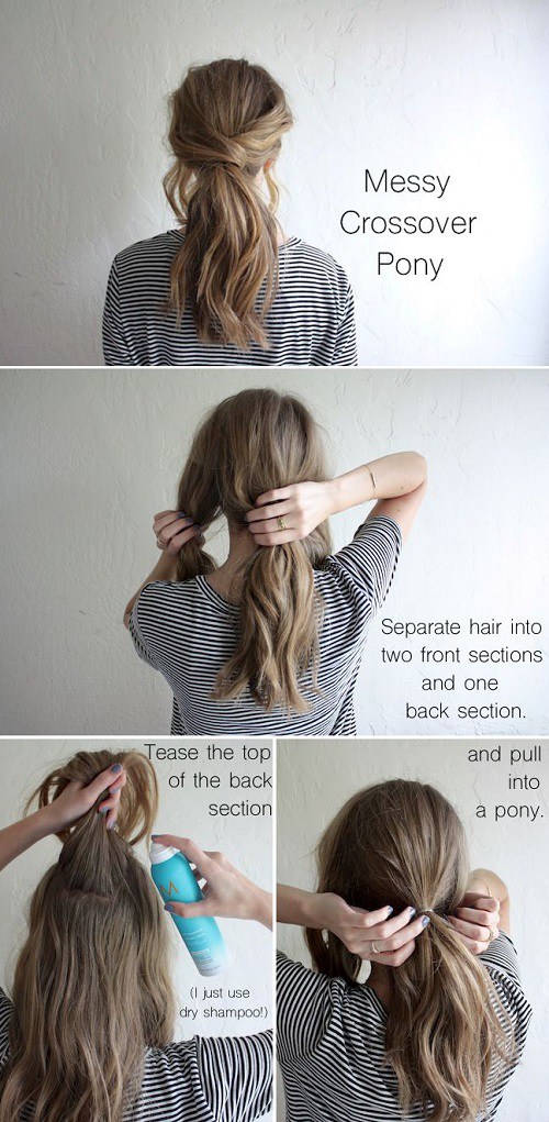 20 Easy Elegant Step-by-Step Hair Tutorials for Long & Medium Hair