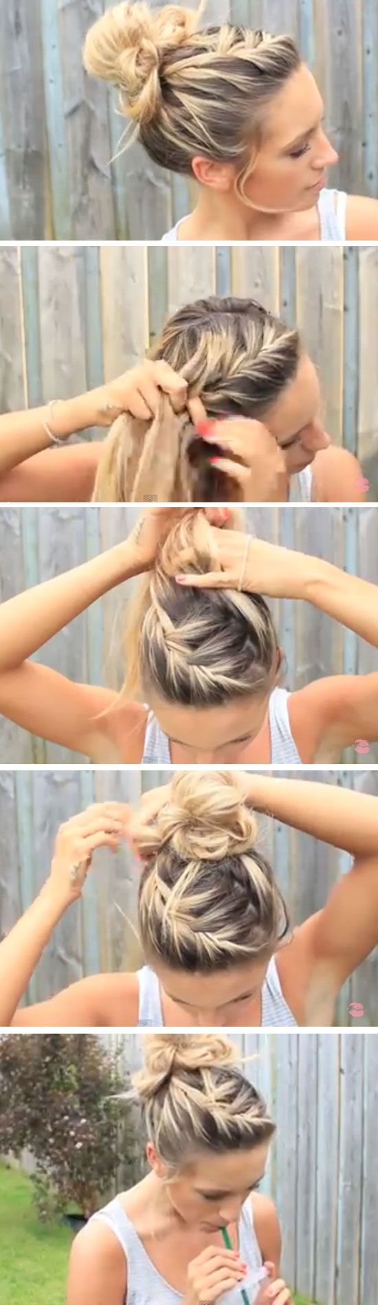60 Easy Step by Step Hair Tutorials for Long, Medium,Short Hair - Her ...