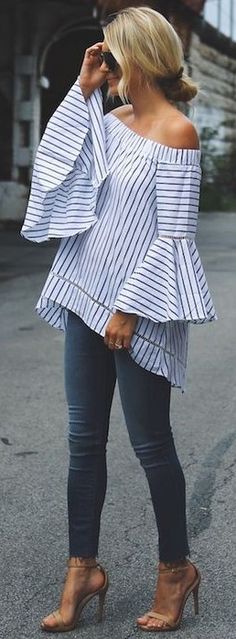 35 Ways to Wear Bell Sleeves - Trending Bell Sleeves Ideas - Her Style Code