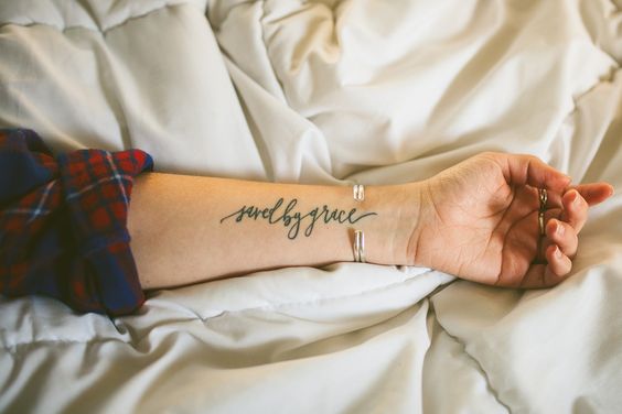 How to Choose a Script Tattoo You Won't Regret - Her Style Code
