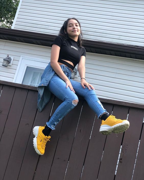 What to Wear with Fila Disruptors - Outfit Ideas for Women with Fila ...